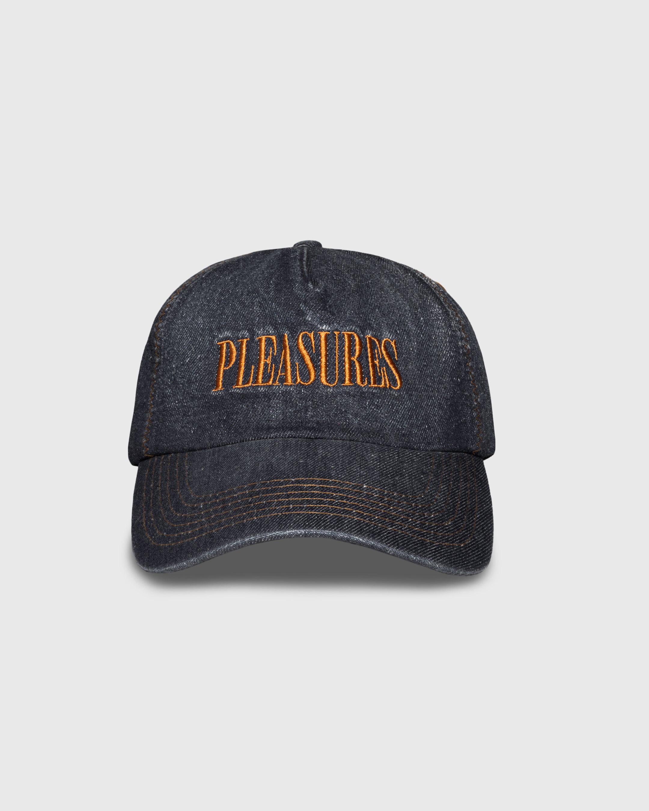 ZIG ZAG DENIM CAP – PLEASURES